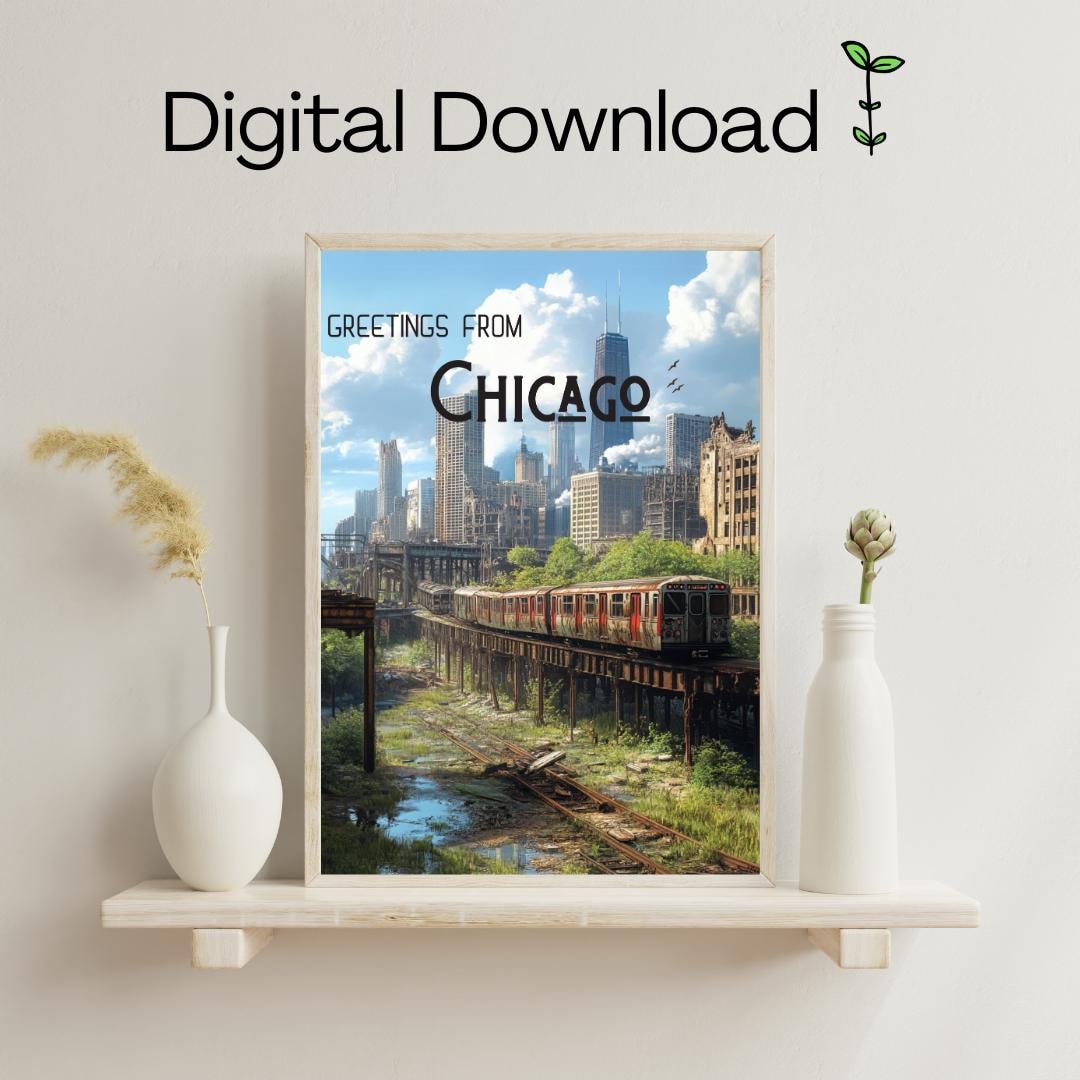 Greetings From Chicago Digital Download - Divergent Dystopian Fantasy ...