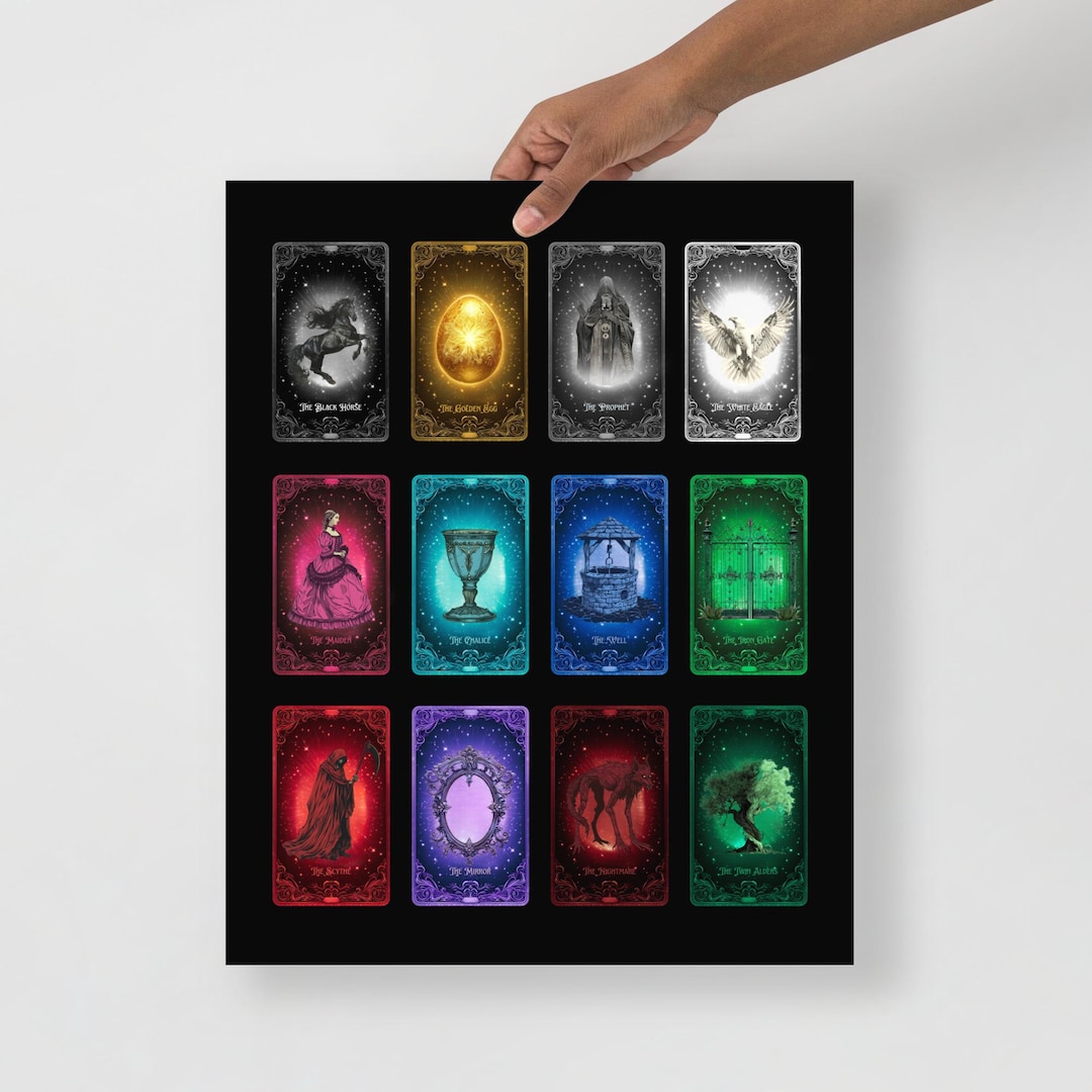 One Dark Window Providence Cards Poster | Fantasy Art Print | Rachel ...