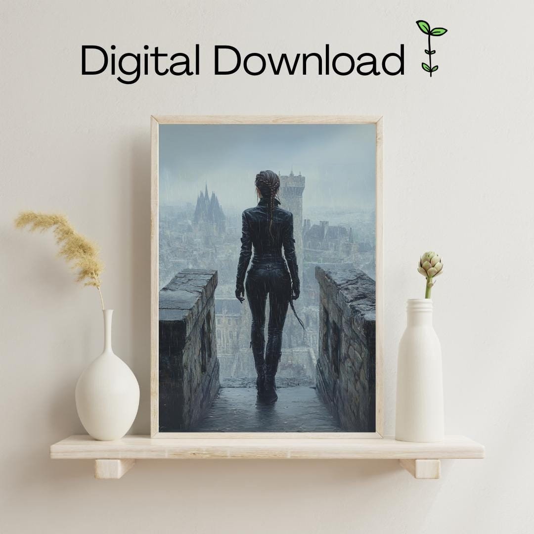 Violet on the Parapet Digital Download– Inspired by Fourth Wing ...