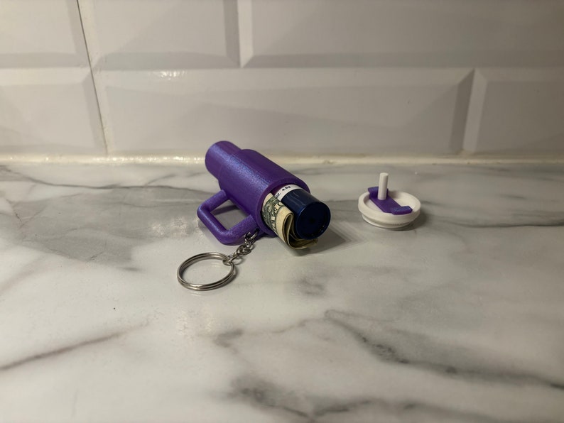 Stanley Cup Key Chain - Chapstick Holder - Etsy