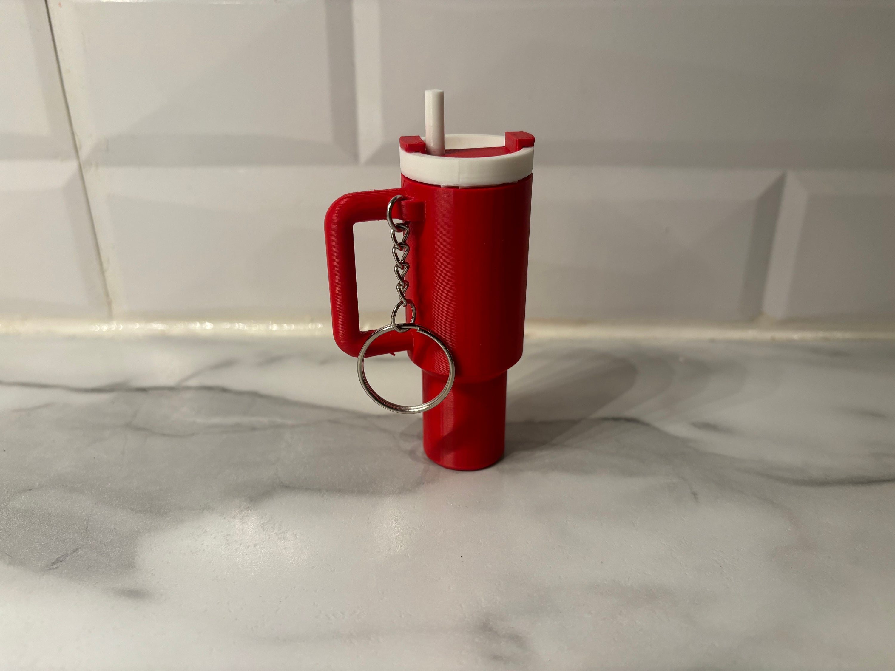 Stanley Cup Key Chain - Chapstick Holder - Etsy