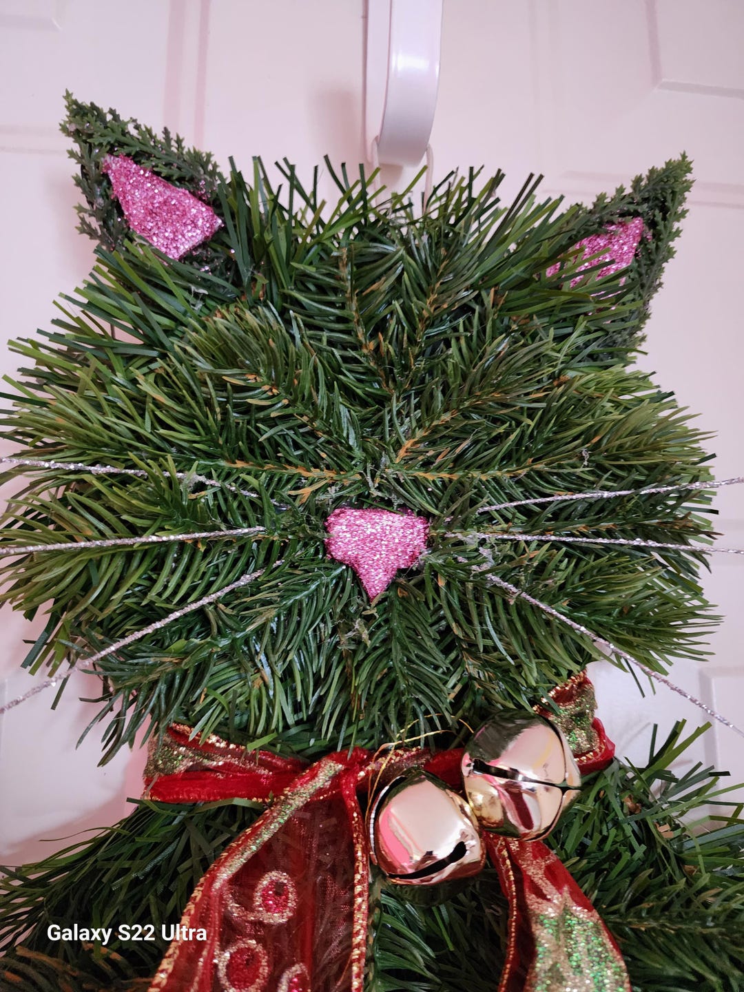 Cat Christmas Wreath - Etsy