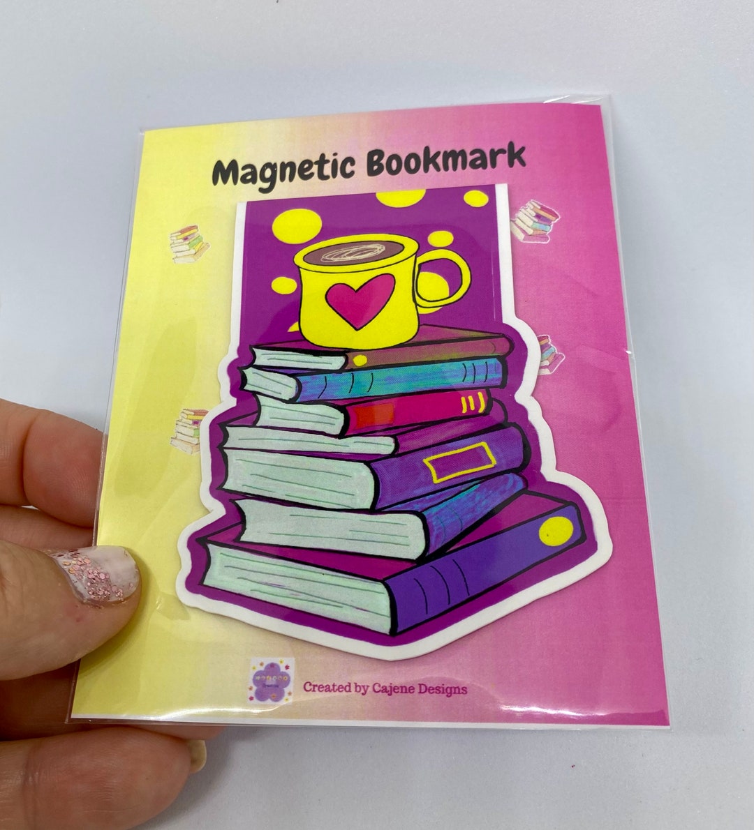 Magnetic Bookmark Books Laminated Bookmark - Etsy Australia