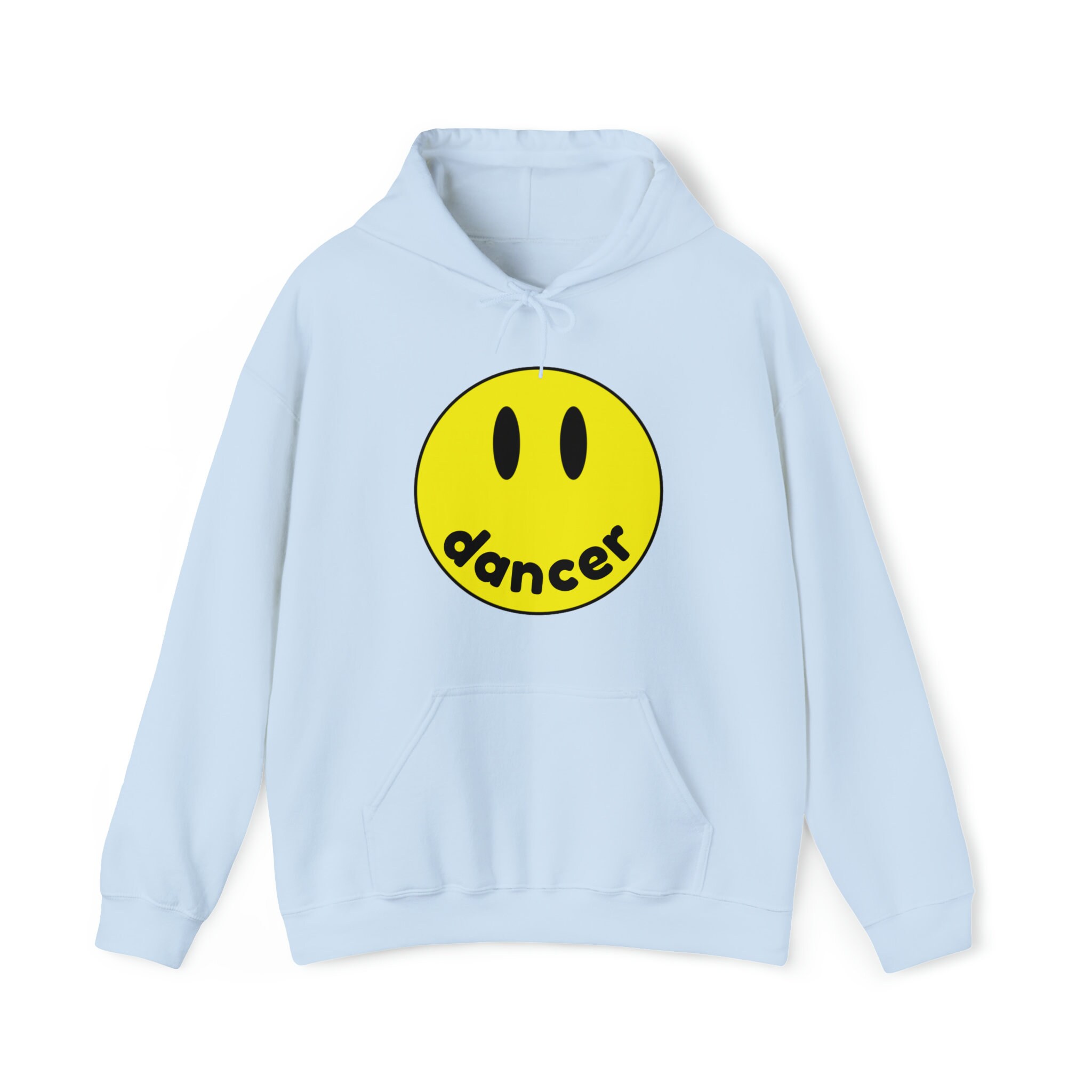 Adult Smiley Face Dancer Pullover Hoodie - Etsy