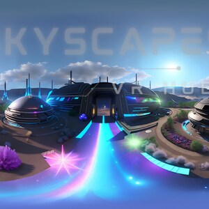 Holo 3D VR 360 Skybox Background - Etsy