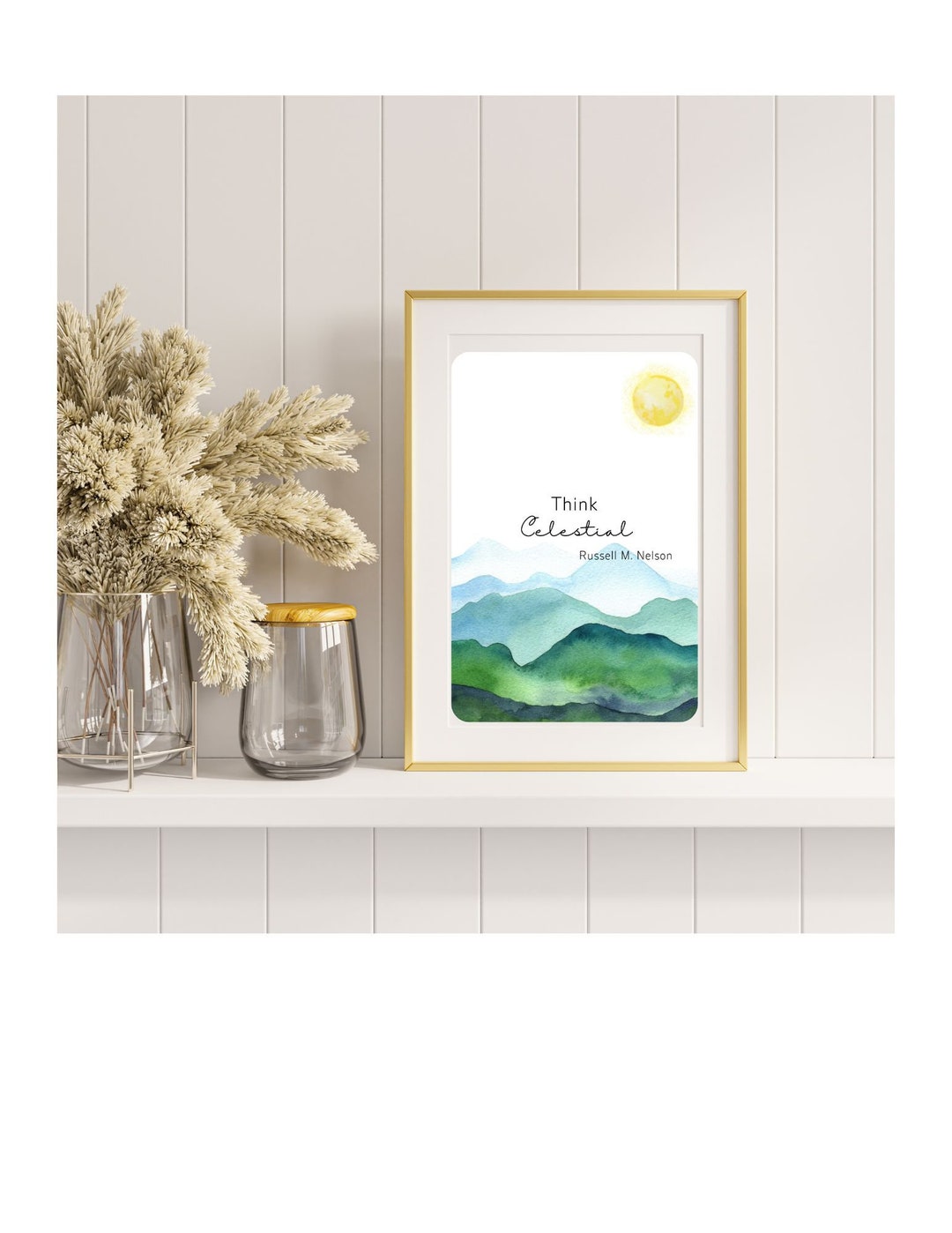 Think Celestial, LDS Conference Quotes, LDS Home Decor, President ...