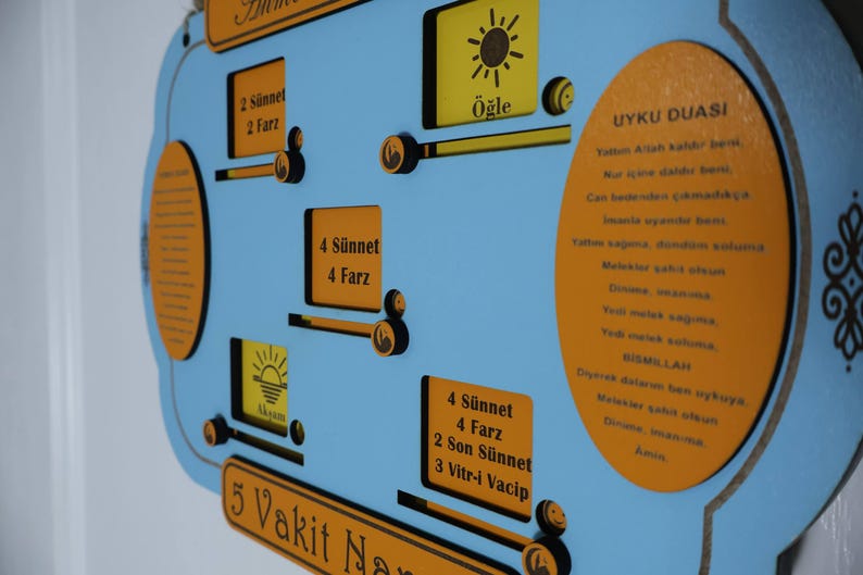 DXF SVG Adjustable Prayer Tracking Chart for Children and Adults ...