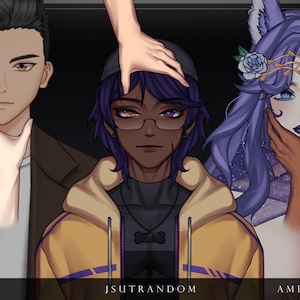 Vtuber Asset — Hand Choker/grab — Multiple Skin Tones — PNG - Etsy