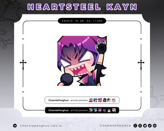 League of Legends Heartsteel Emote Set for - Etsy Canada
