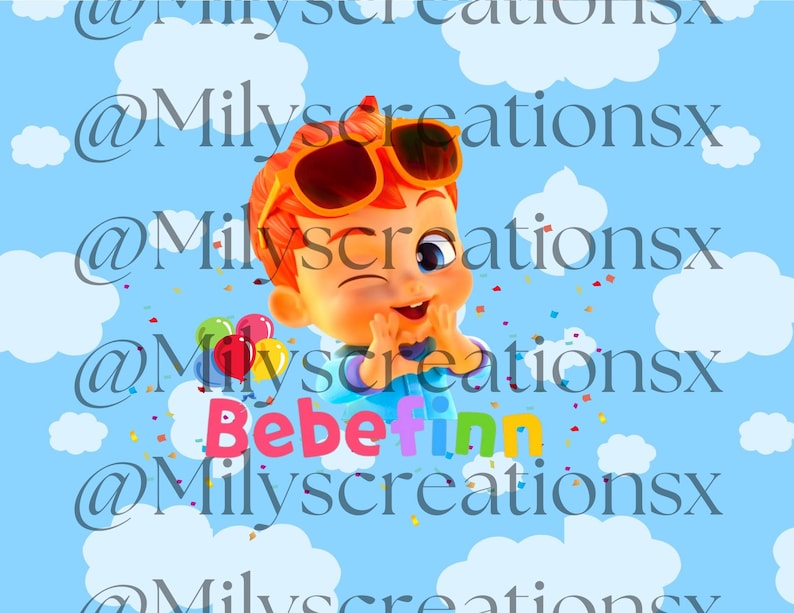 Bebefinn Party Favors - Etsy