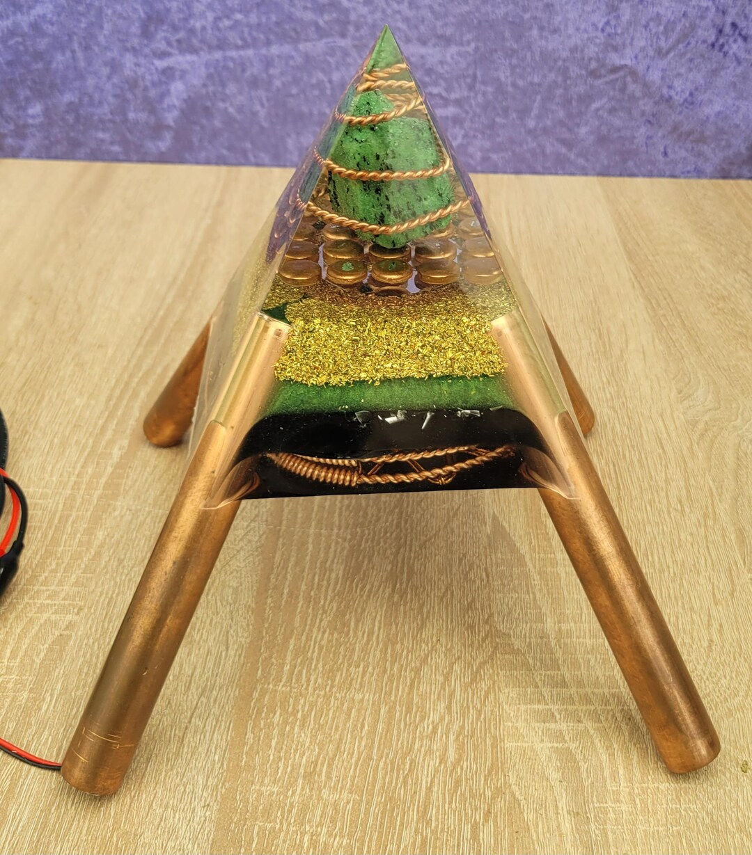 Large Orgonite Pyramid With a Starship Rodin Coil & a Frequency ...