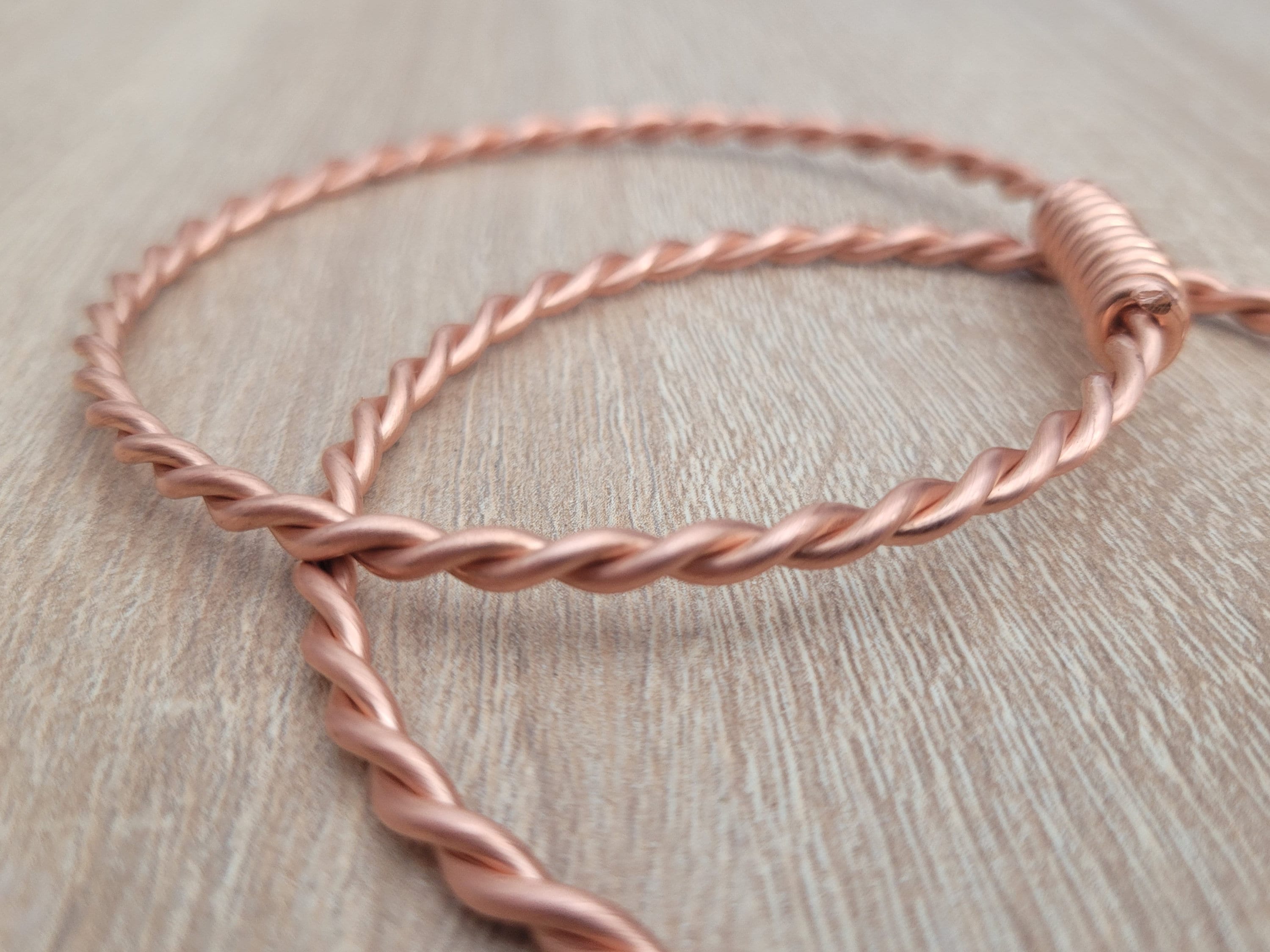 Tensor Ring Mens Bracelets X 2 Half Sacred Cubit Pure Copper - Etsy