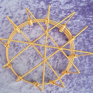 Tensor Wire Crown Made With 3 X 1.25 Sacred Cubit Tensor Rings. Healing ...