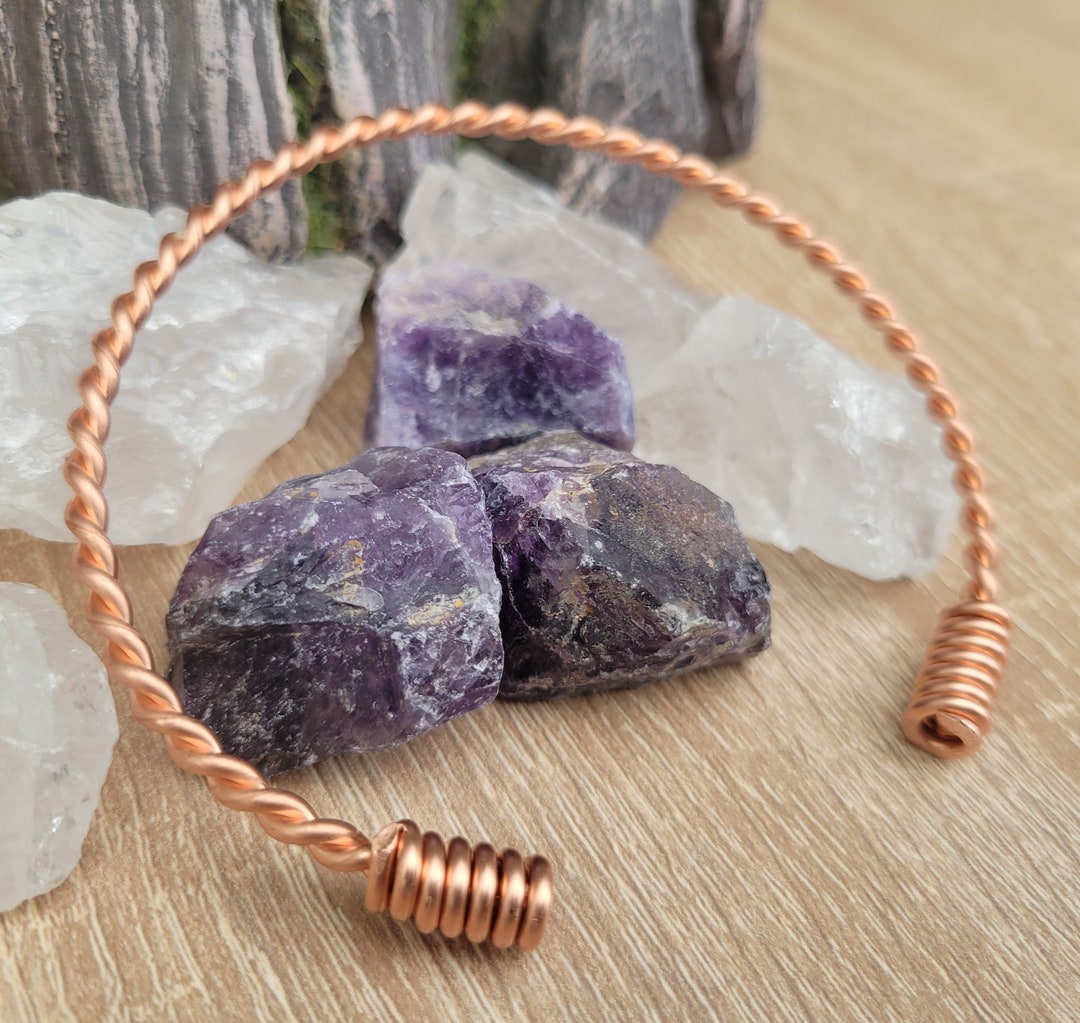 Copper Tensor Ankle Bracelet Made to 2/3 Remen Cubit Energy Jewellery ...