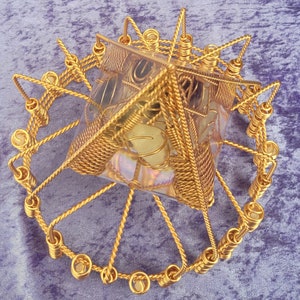 Tensor Healing Crown 2 X 333mhz Earth Resonance Base With 8 Quartz ...