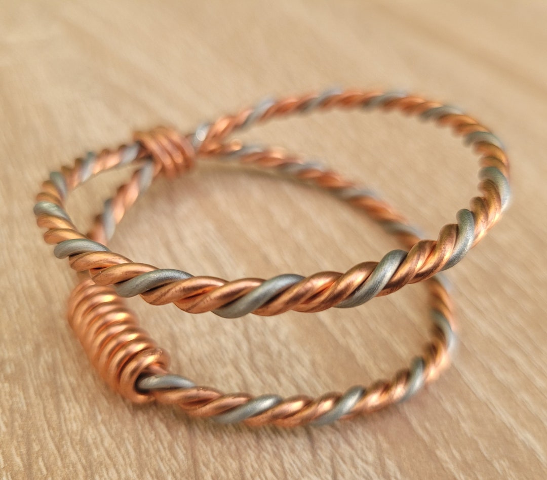 Childs Tensor Copper and Zinc Double Twist Bracelet Combined Promotes ...