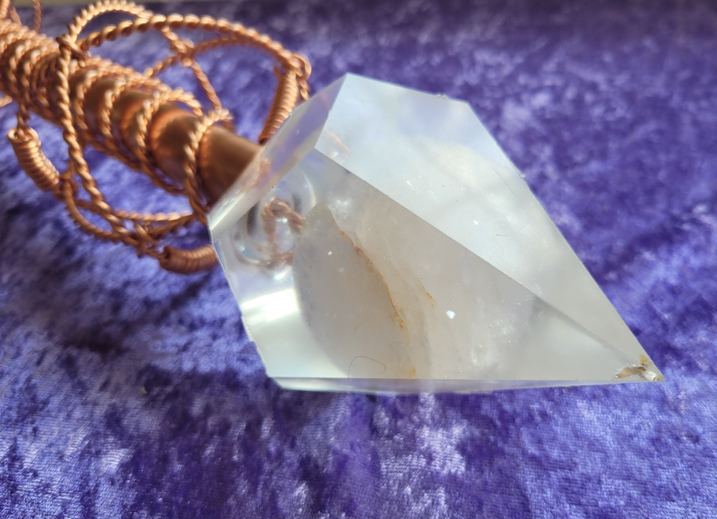 Tensor Healing Device With Selenite Crystal Ball Plus 2 X 333 Mhz Earth ...