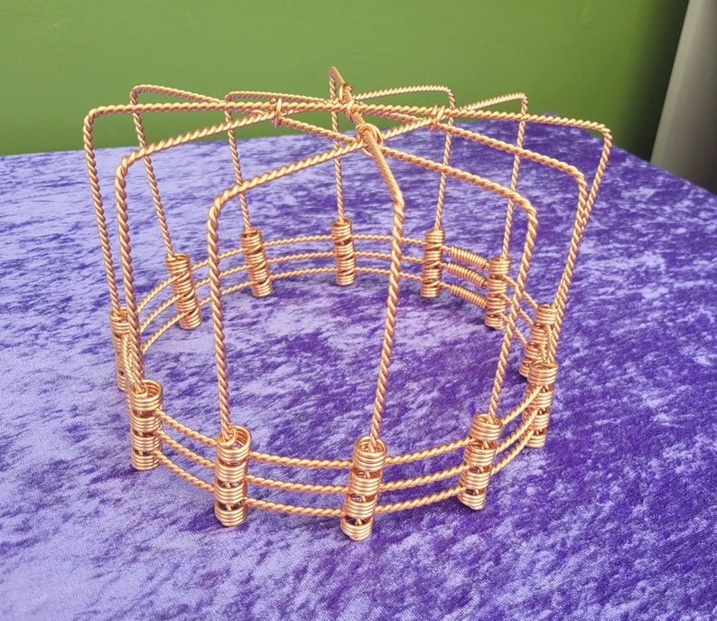 Sacred Cubit Tensor Wire Crown: Meditation Aid - Etsy