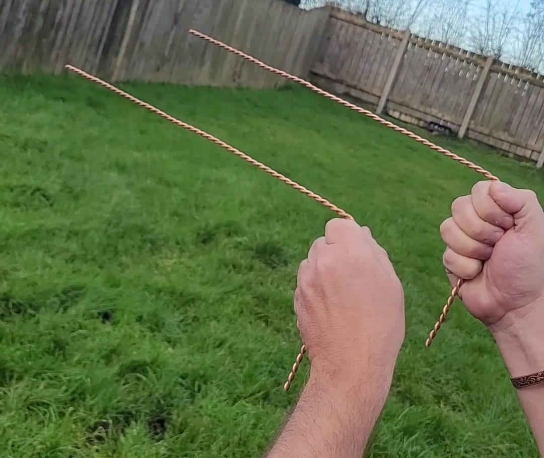 Copper Dowsing Rods made to Galactic Cubic Length Divining Rods ...