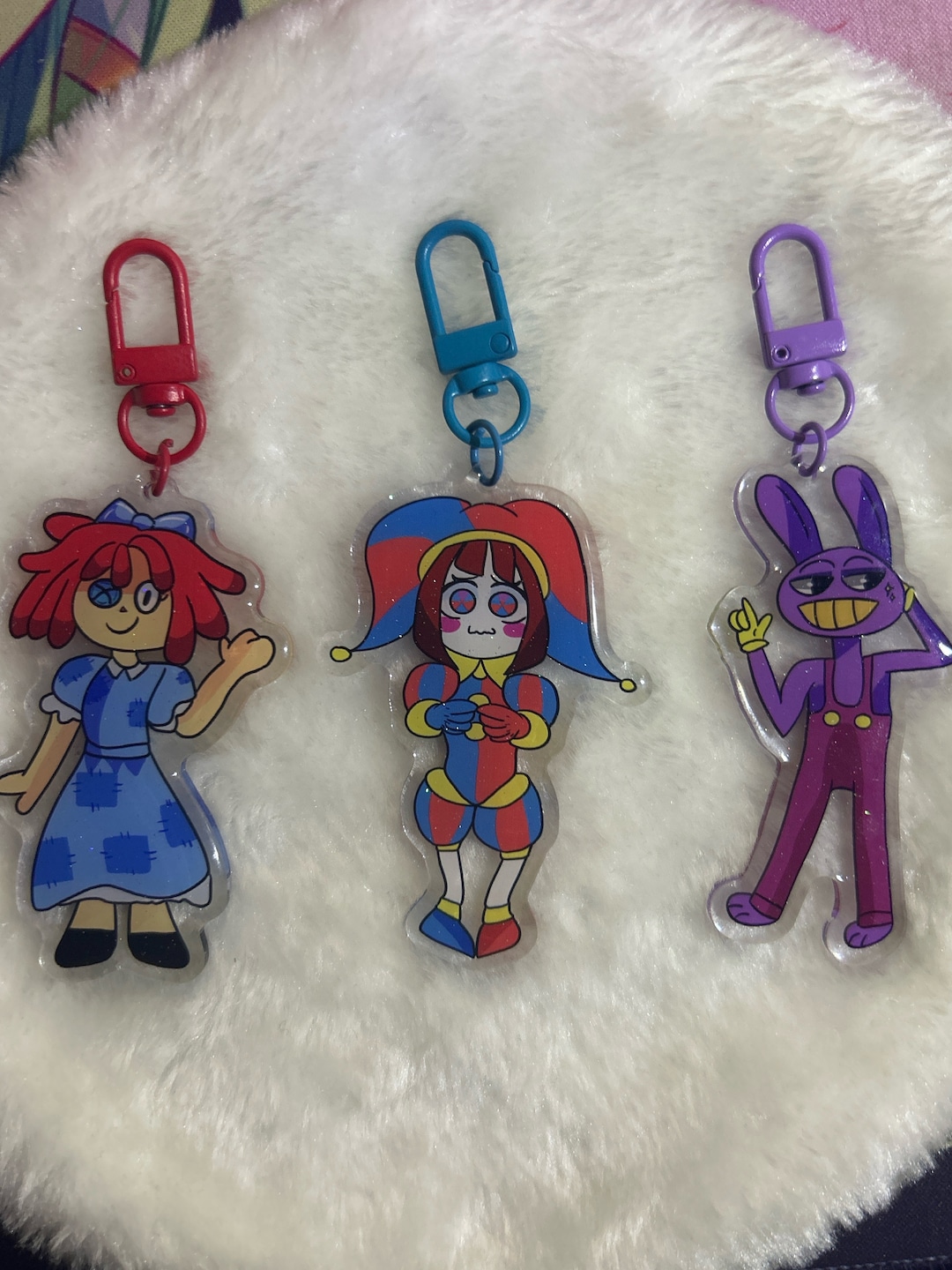 Amazing Digital Circus Double Sided Keychains and Charms - Etsy