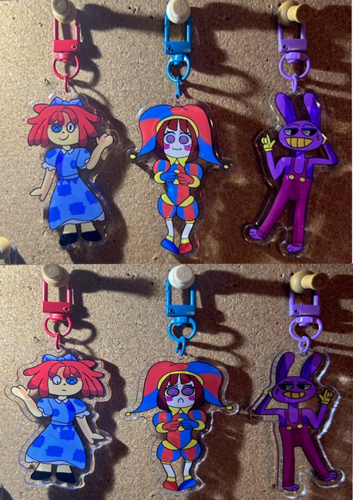 Amazing Digital Circus Double Sided Keychains and Charms - Etsy