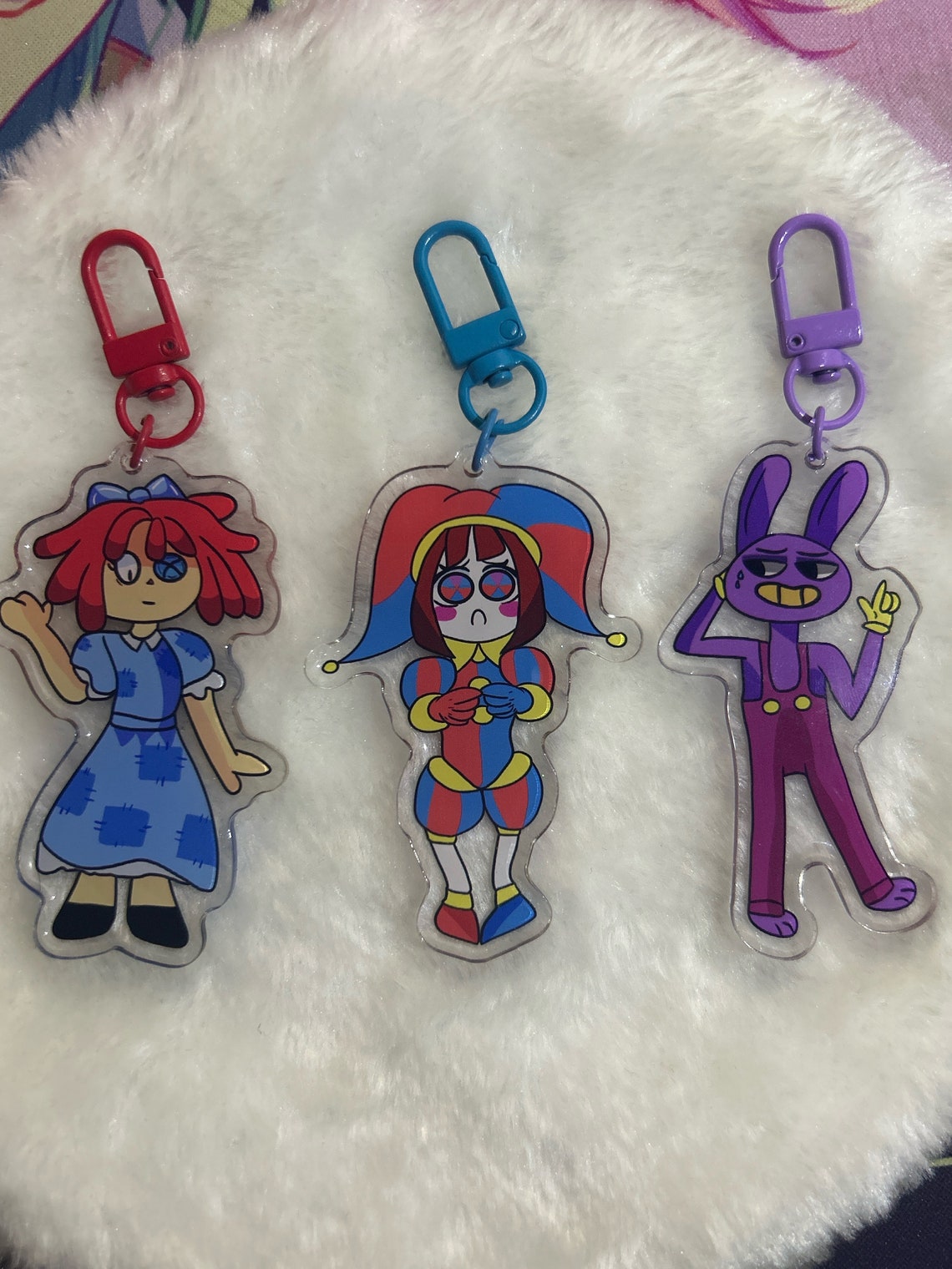 Amazing Digital Circus Double Sided Keychains and Charms - Etsy
