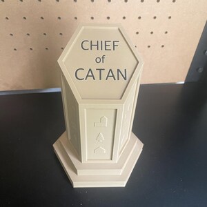 Catan Trophy for Family Board Game Night or Tournament - Etsy