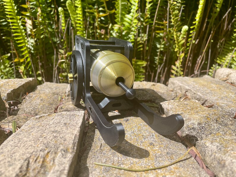 Original Cannon Dice Roller With Rolling Wheels and Functional, Spring ...