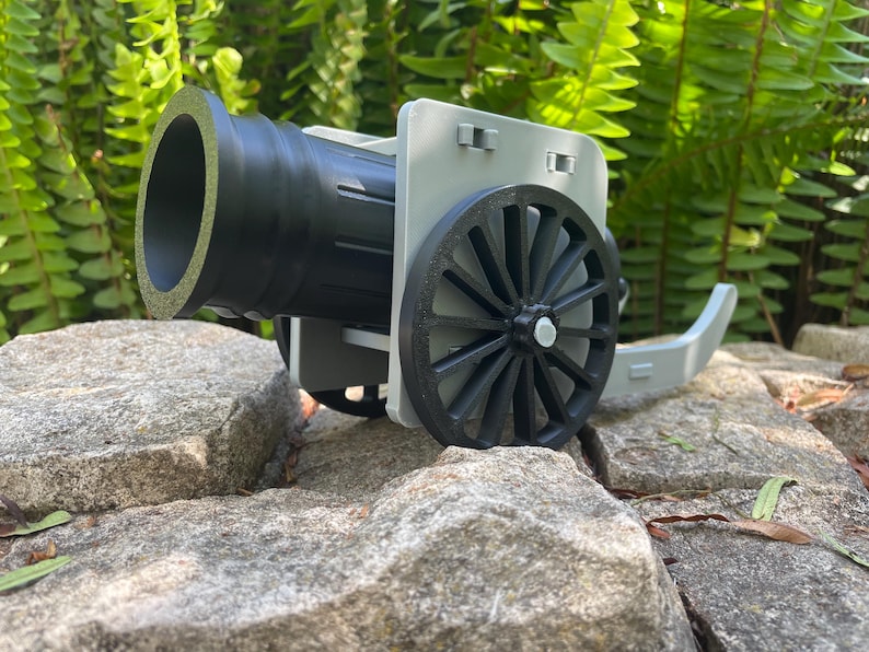 Original Cannon Dice Roller With Rolling Wheels and Functional, Spring ...