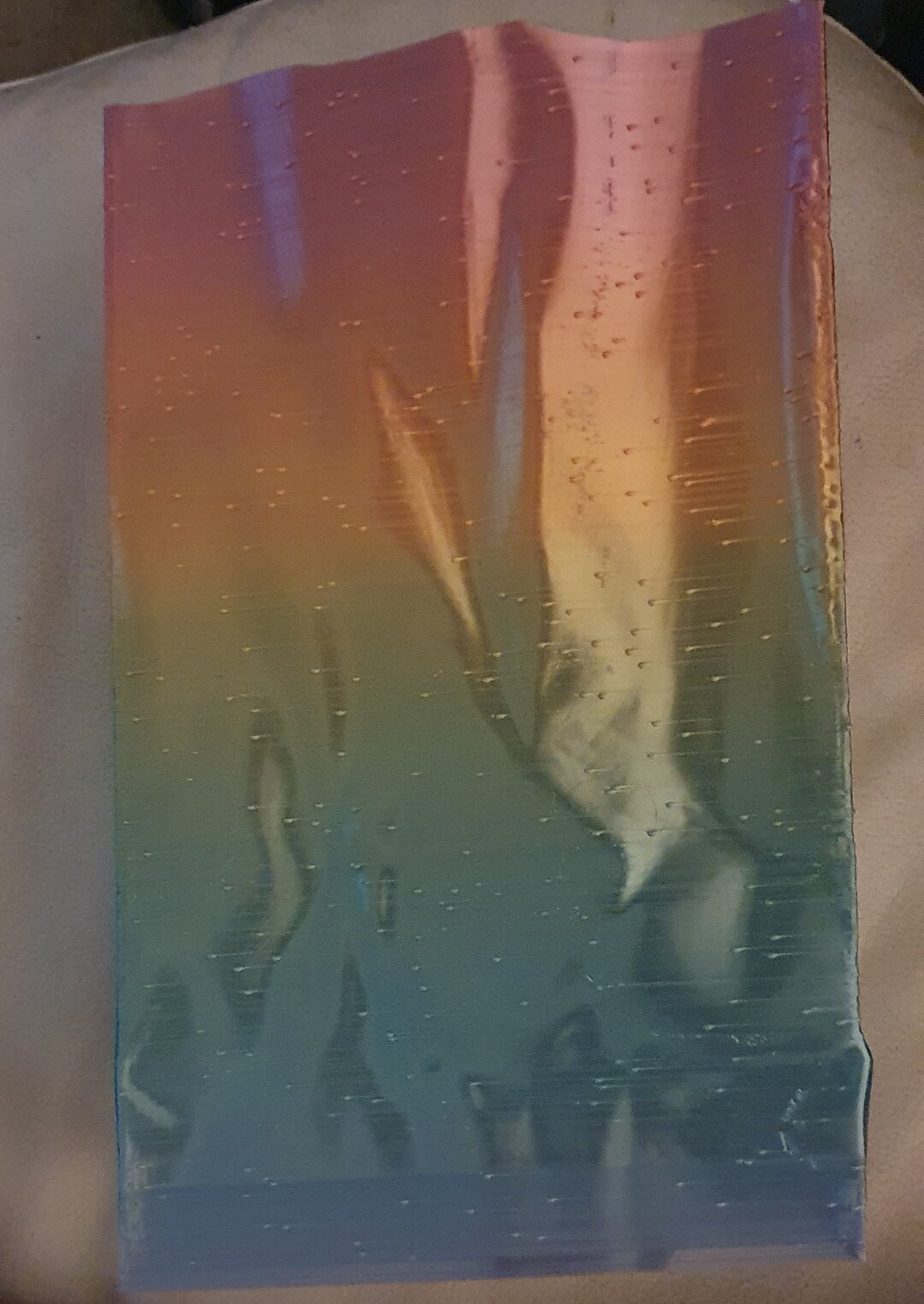 Paper Bag Rainbow Raindrop Style 3D Printing Paper Art Bag - Etsy