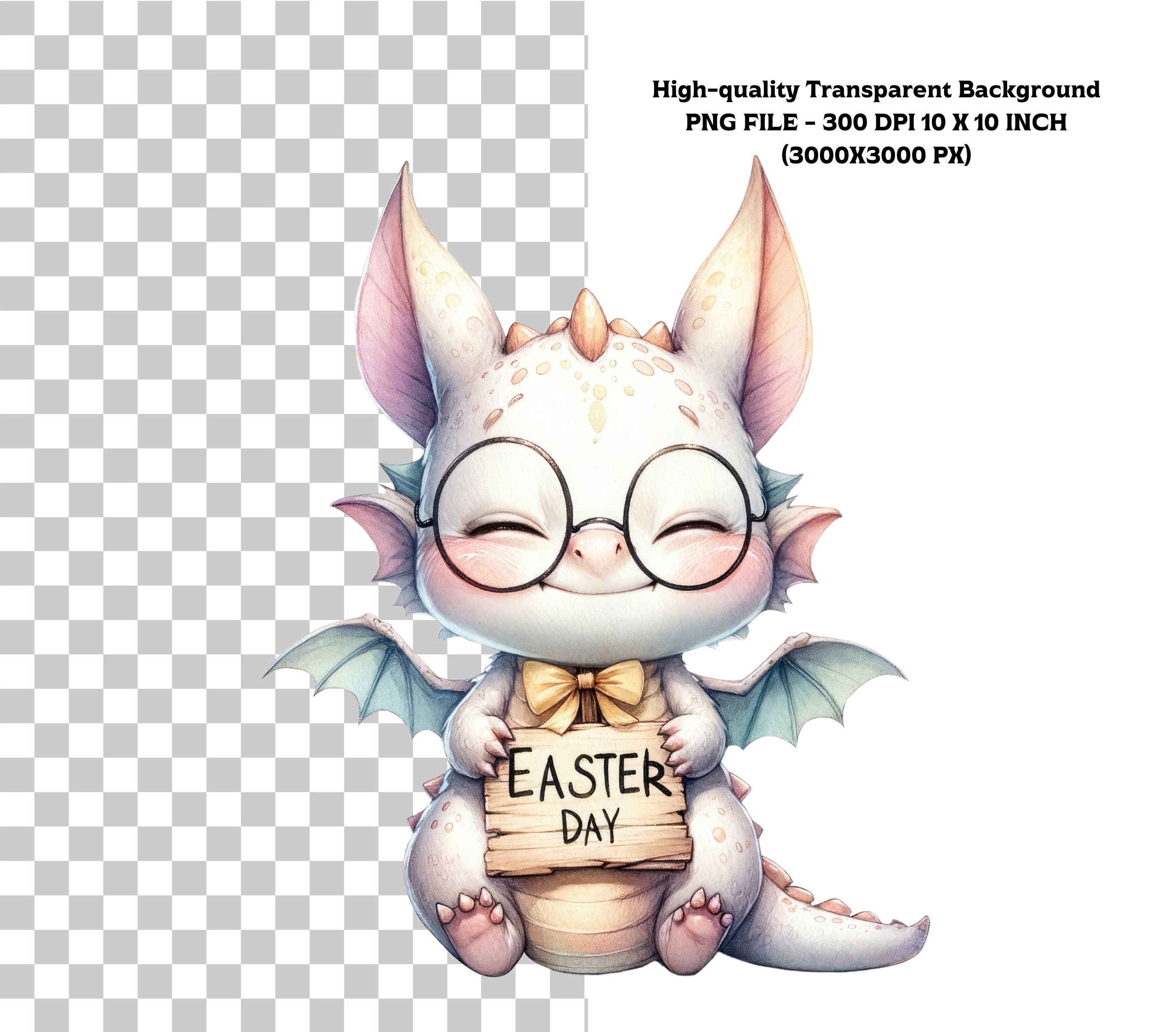 Cute Dragons Easter Clipart, Cute Dragon Clipart, Cute Dragon PNG ...