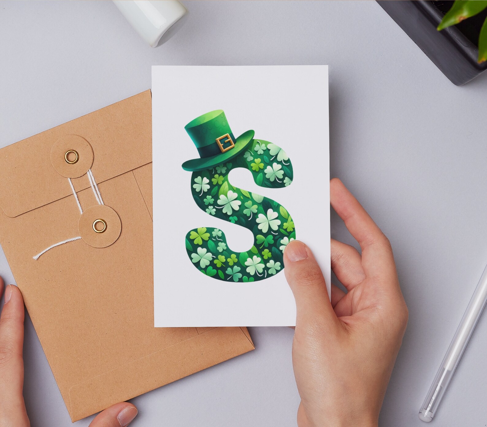 St Patrick's Alphabet Clipart PNG Sublimation, Watercolor St Patrick's ...