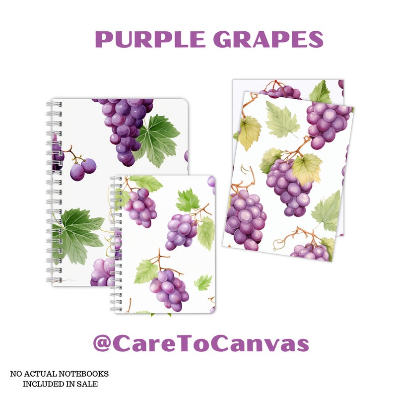 Digital Seamless Surface Patterns | Fruit Themed | Purple Grapes ...
