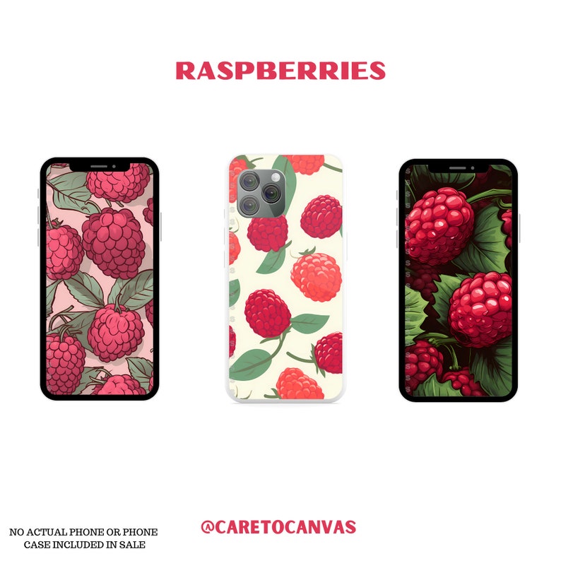 Digital Seamless Surface Patterns | Raspberry / Fruits | PERSONAL Use ...