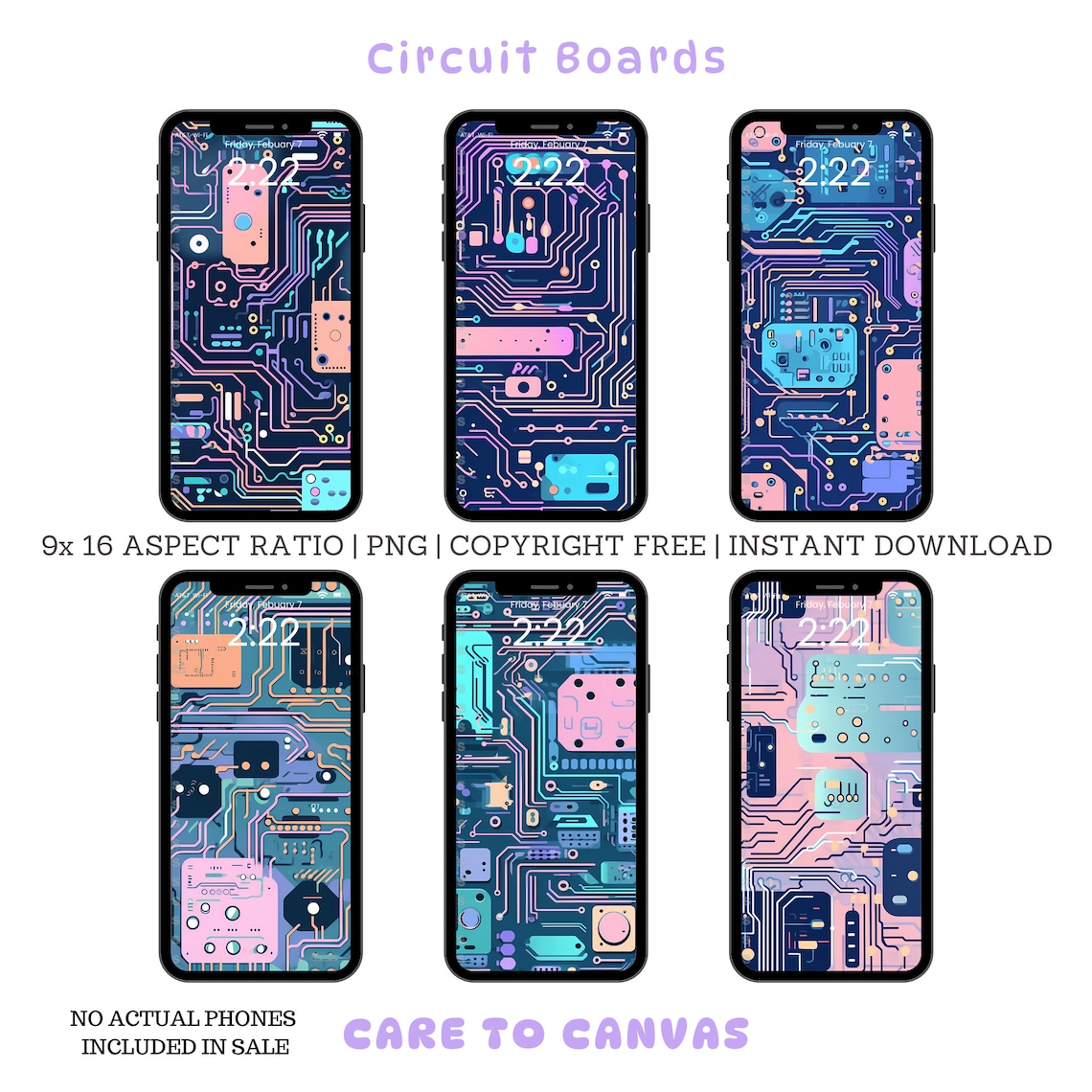 Tech Inspired Digital Phone Wallpapers | Iphone, Android, Samsung ...