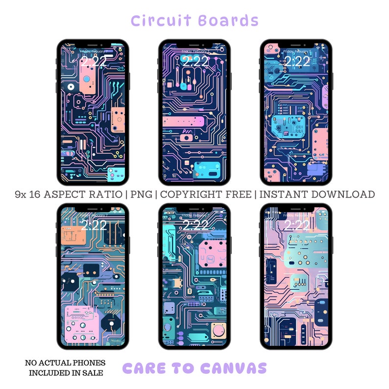 Tech Inspired Digital Phone Wallpapers | Iphone, Android, Samsung ...