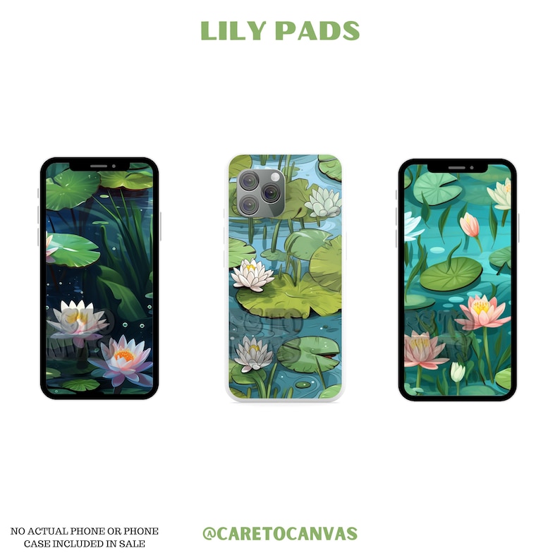 Digital Seamless Surface Patterns | Lily Pad Pond | COMMERCIAL USE ...