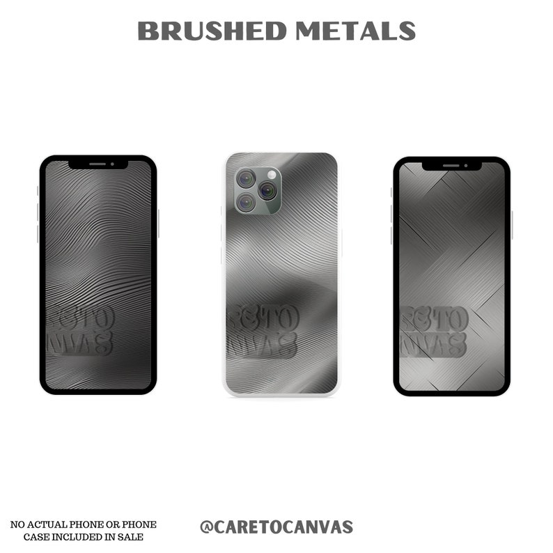 Digital Seamless Surface Pattern Paper Realistic Brushed Metal Textures ...