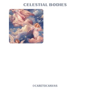 Digital Seamless Surface Patterns| Celestial,angelic,heavenly,ethereal ...