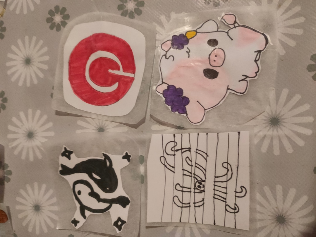 Homemade Stickers - Etsy