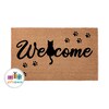 Custom Cat Doormat: Natural Coir Personalized Welcome Mat - Etsy