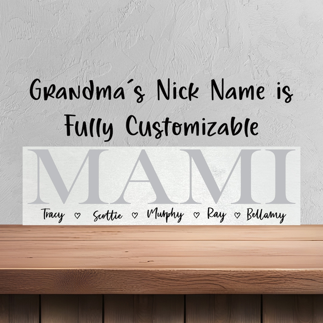 Personalized Gift for Mami Mother's Day Gift for Mami Mothers Day Gift ...