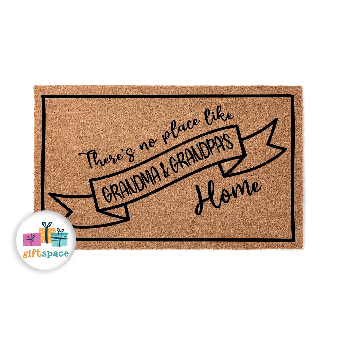 Custom Doormat: Nana Papa Welcome Mat - Grandma Gift 4599 - Etsy