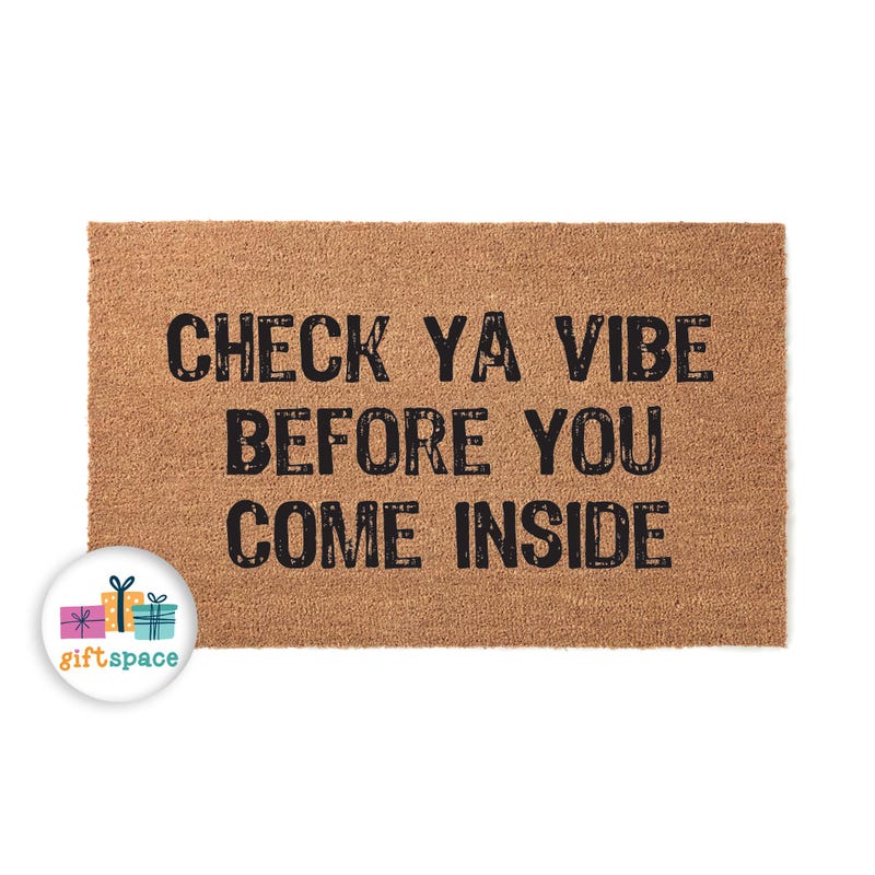 Come as You Are Doormat - Etsy
