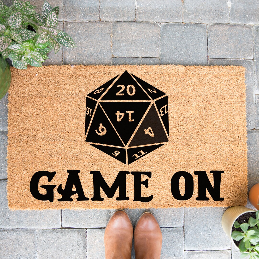 Doormat Game on - DND Welcome Mat Home Decor New Homeowner Doormats ...