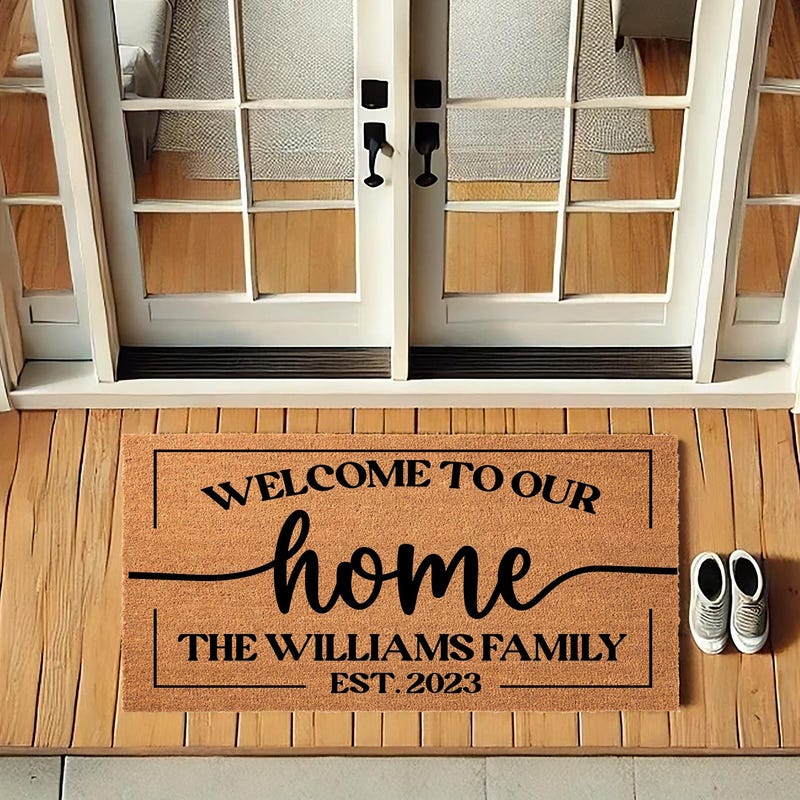 Welcome Mat - Etsy
