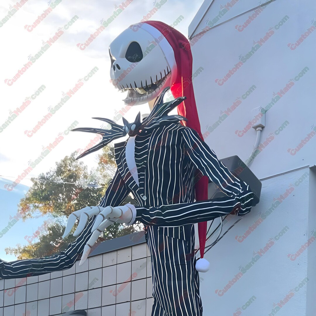 Giant Long Santa Hat for 13 Foot Skellington - Etsy