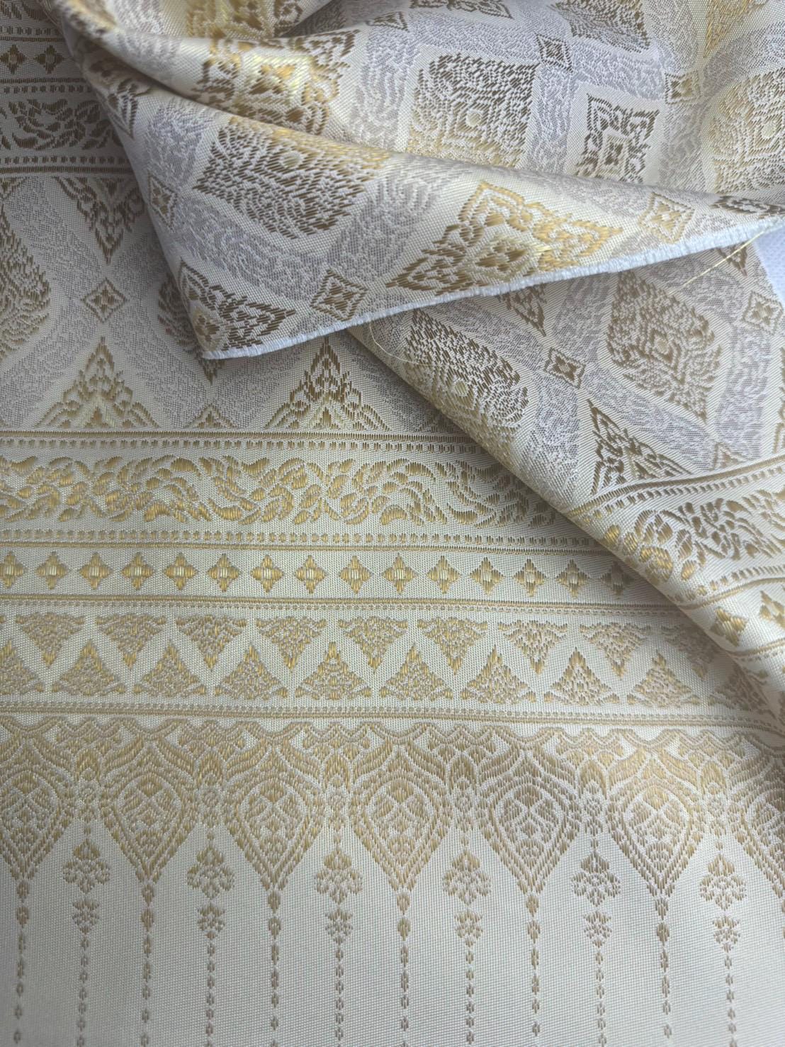 Price per Yardpremium Product From Thailandthai Silk Brocade Design 001 ...