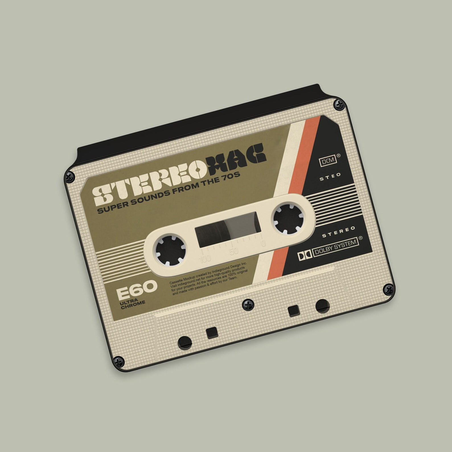 Retro Cassette Skin for Magic Keyboard for iPad | Vintage Tape Design ...