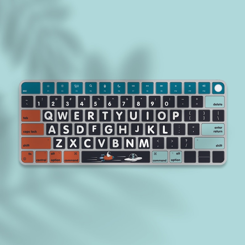 Space-themed Individual Keys Sticker for Magic Keyboard Stellar ...